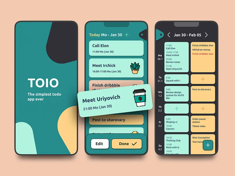 Browse thousands of To Do App images for design inspiration | Dribbble