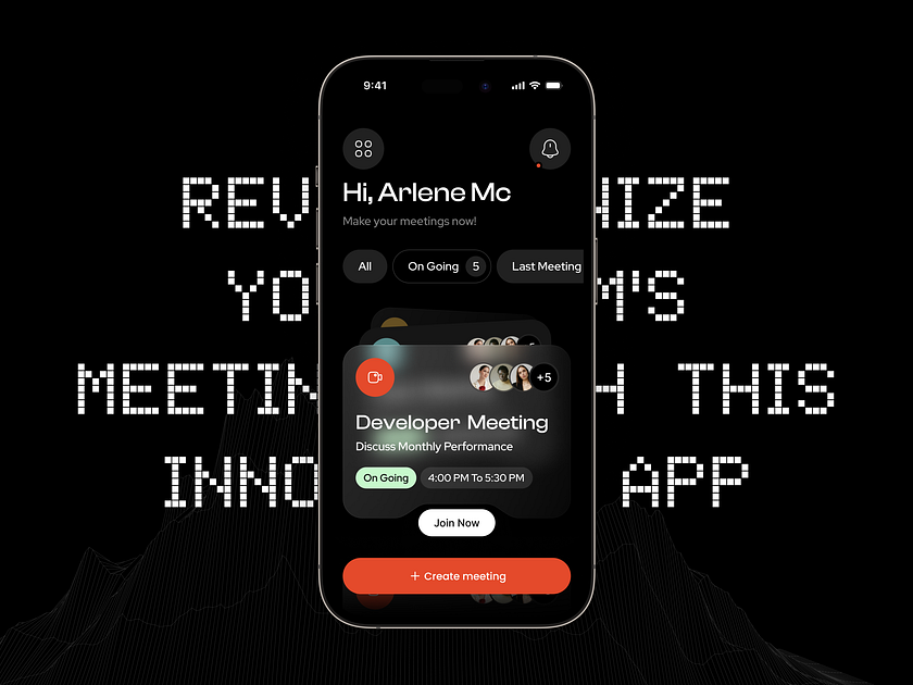 Browse thousands of Meeting UI images for design inspiration | Dribbble