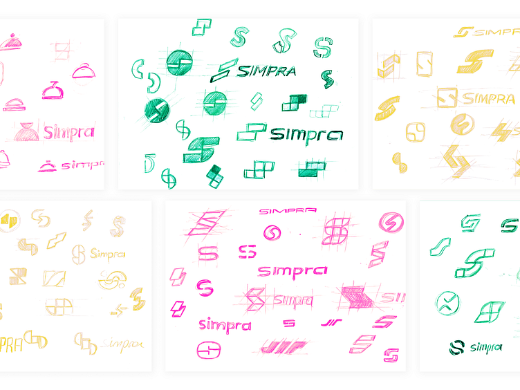 Simpra: Logo by Erdem Tonyalı for creathive on Dribbble