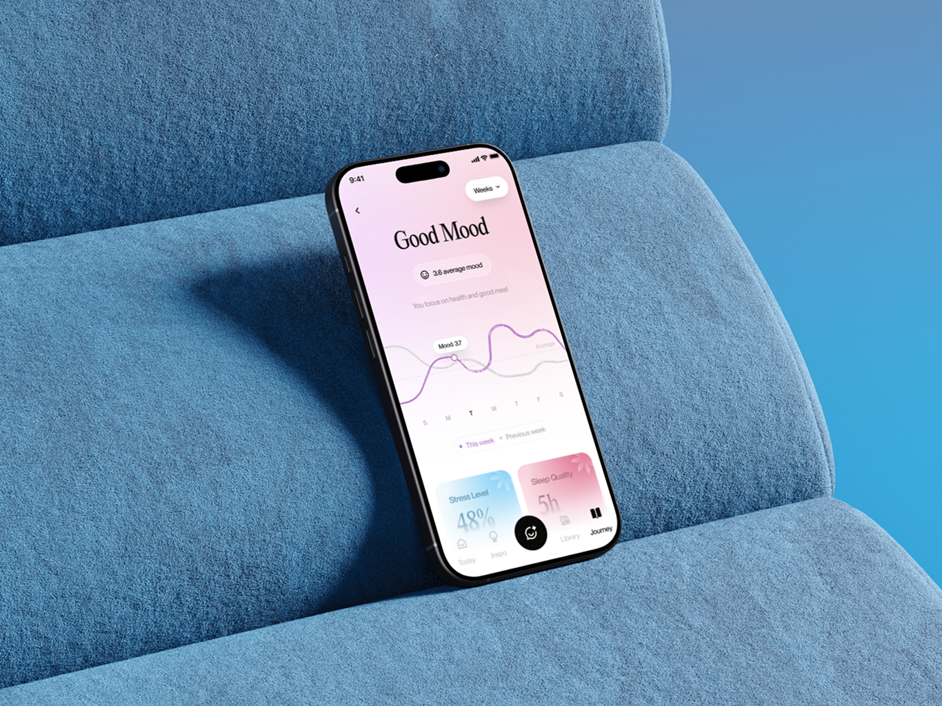 Dayree - AI Wellness & Mood Tracker App by Permadi Satria Dewanto for ...