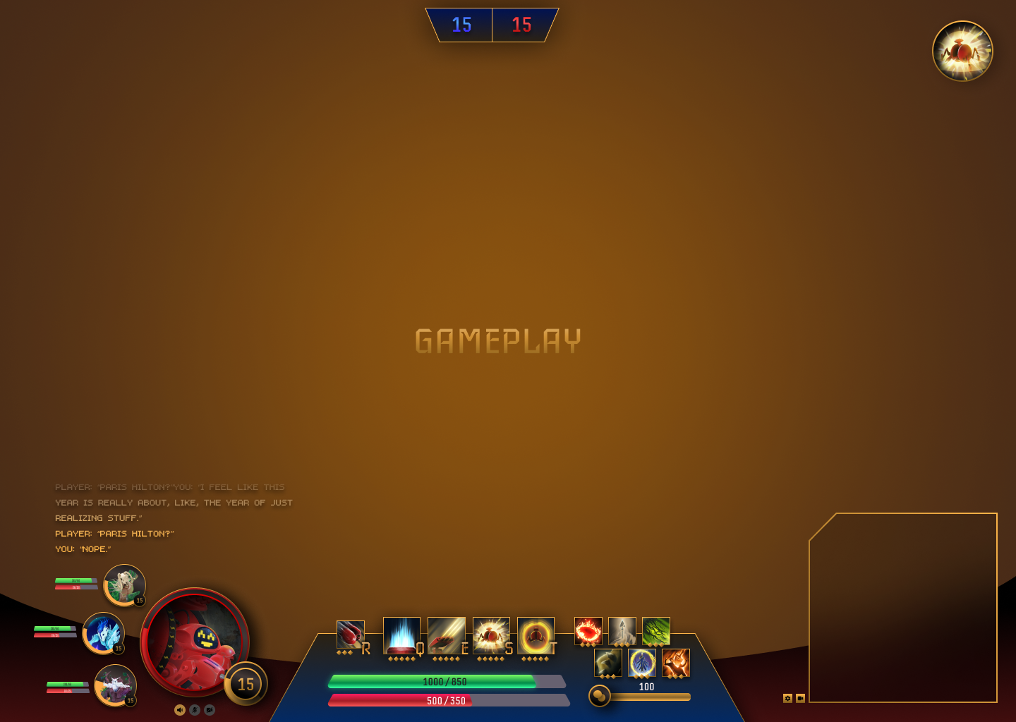 MOBA Game HUD Design by Mohammad Ali Honardoost on Dribbble