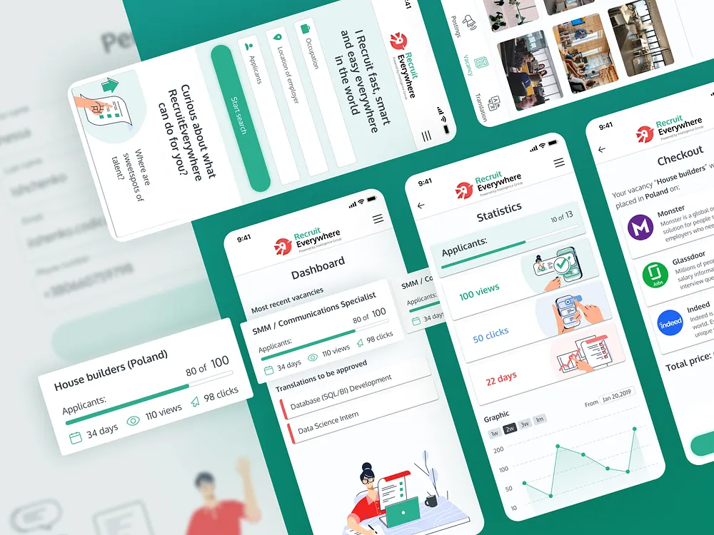 Pwa App designs, themes, templates and downloadable graphic elements on ...