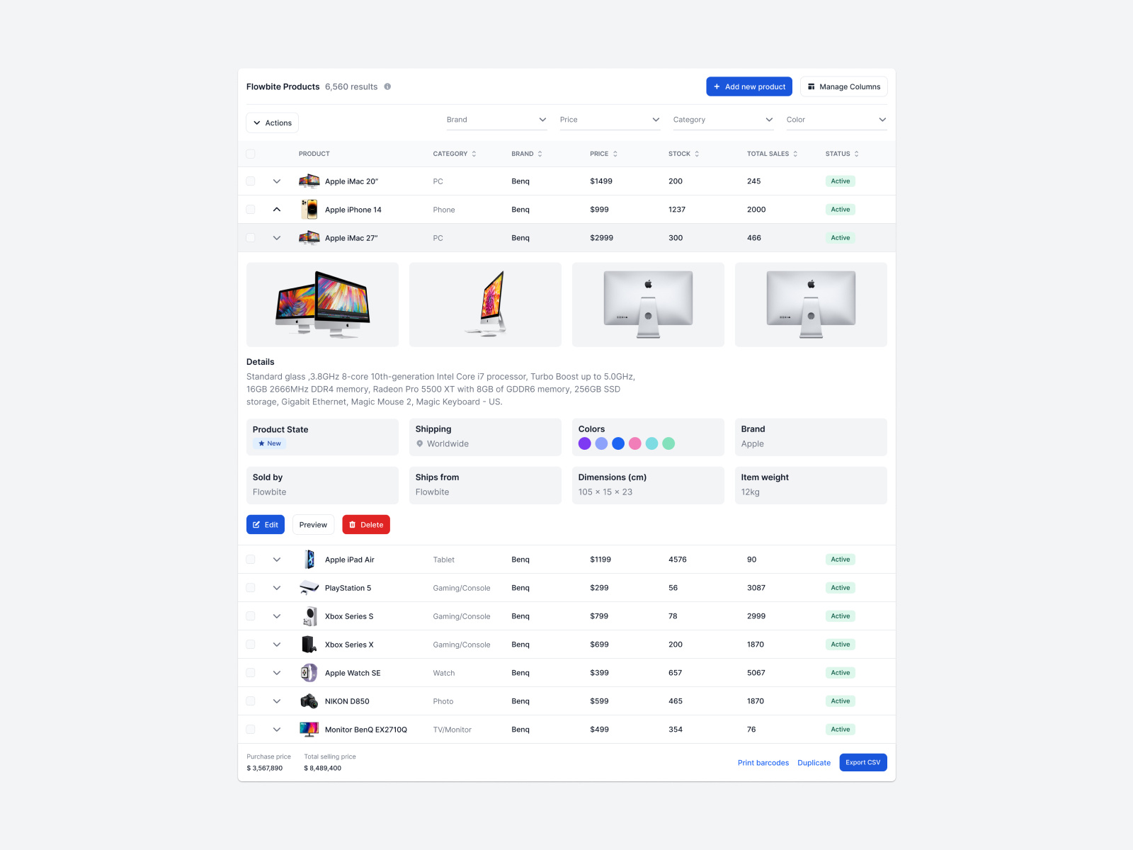 Table with expandable rows by Flowbite on Dribbble Table with expandable rows by Flowbite on Dribbble