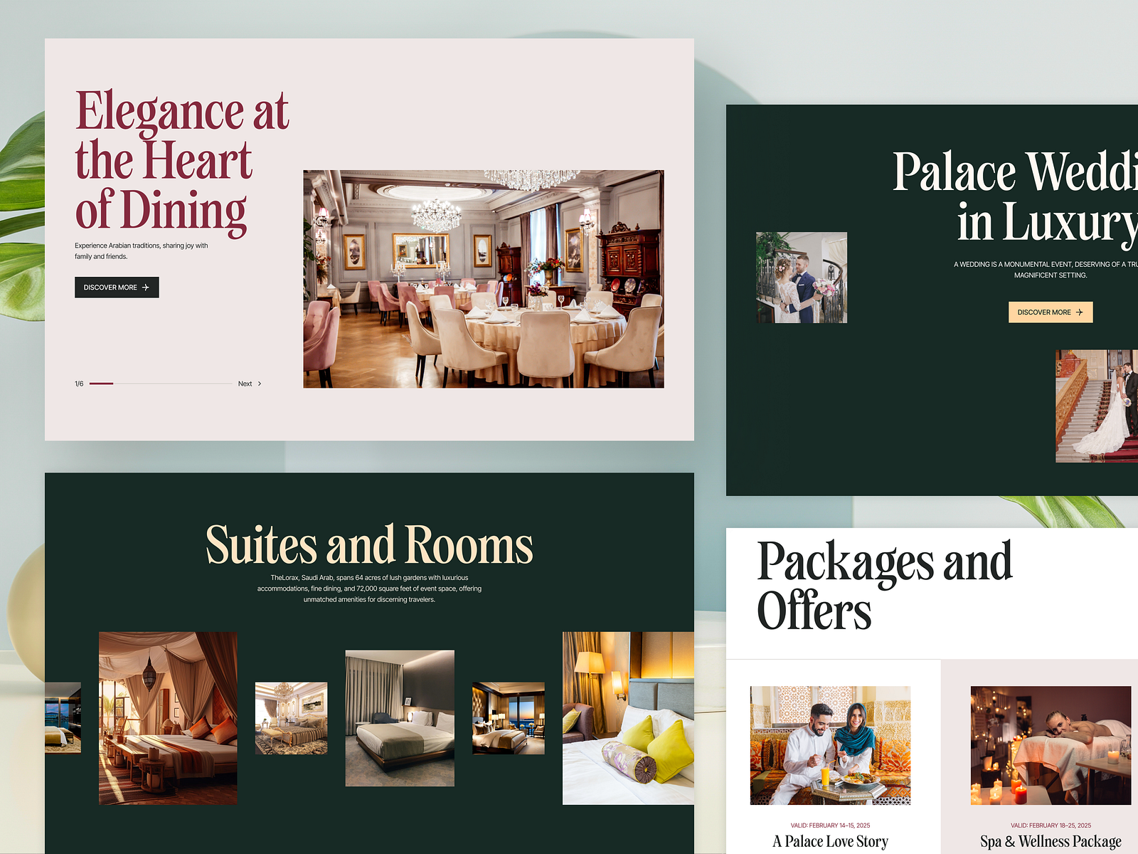 Luxury Hotel Website Design by Nasir Uddin on Dribbble