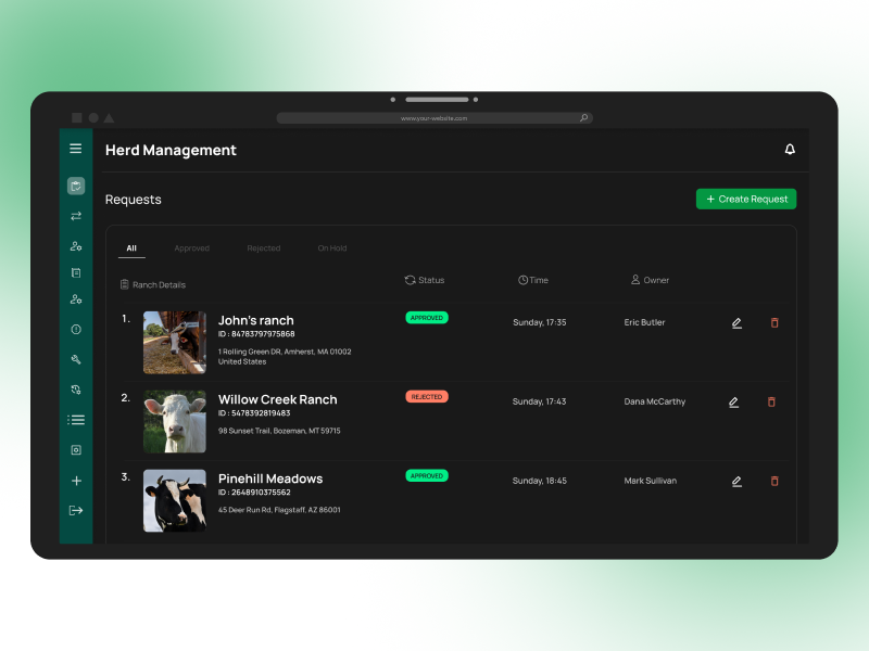 Cattle Herd Management App by Neointeraction Design (UX Design Agency ...