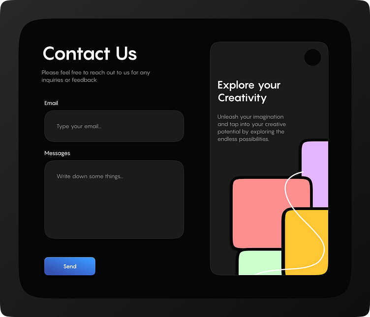 Agency Website - UI Components by Hoang Nguyen on Dribbble