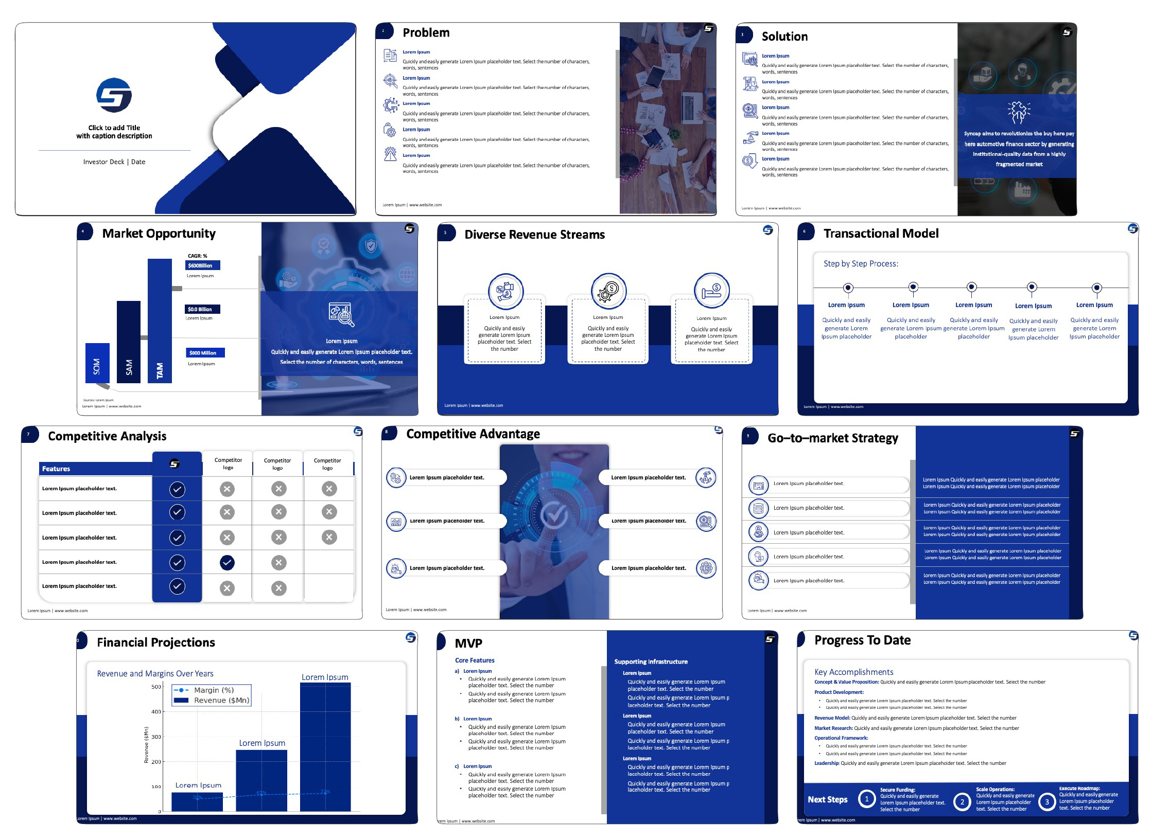 Clean Aesthetics Pitch Deck by Scott | Graphic Design. Iconography on ...