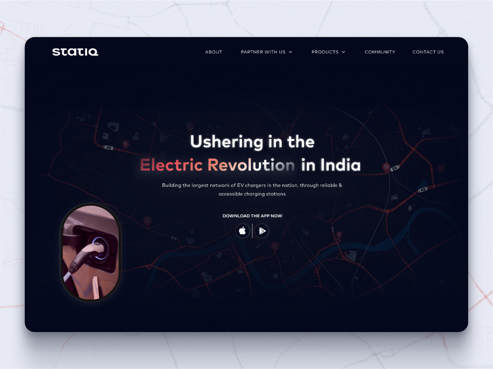 Statiq | EV Website Design by Onething Design - Leading Global UI UX ...