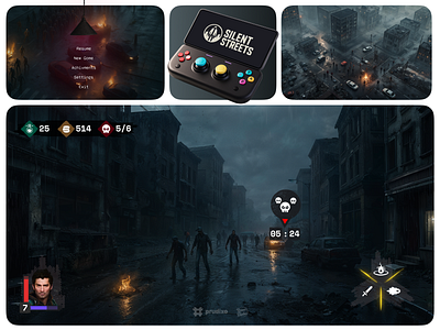 Browse thousands of Horror Game UI images for design inspiration | Dribbble