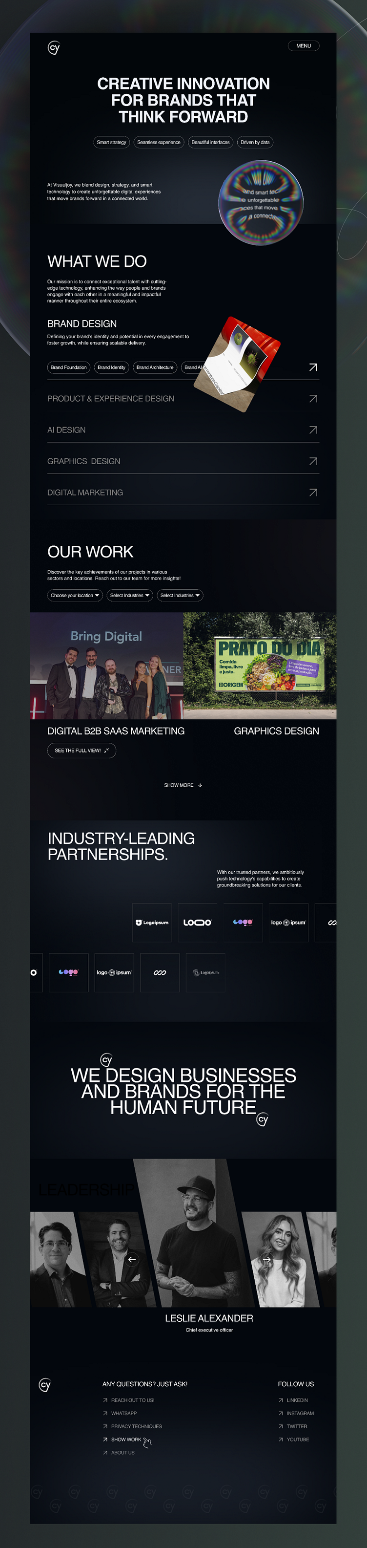 Digital Agency Website UX/UI Design by ARC Digital Agency on Dribbble