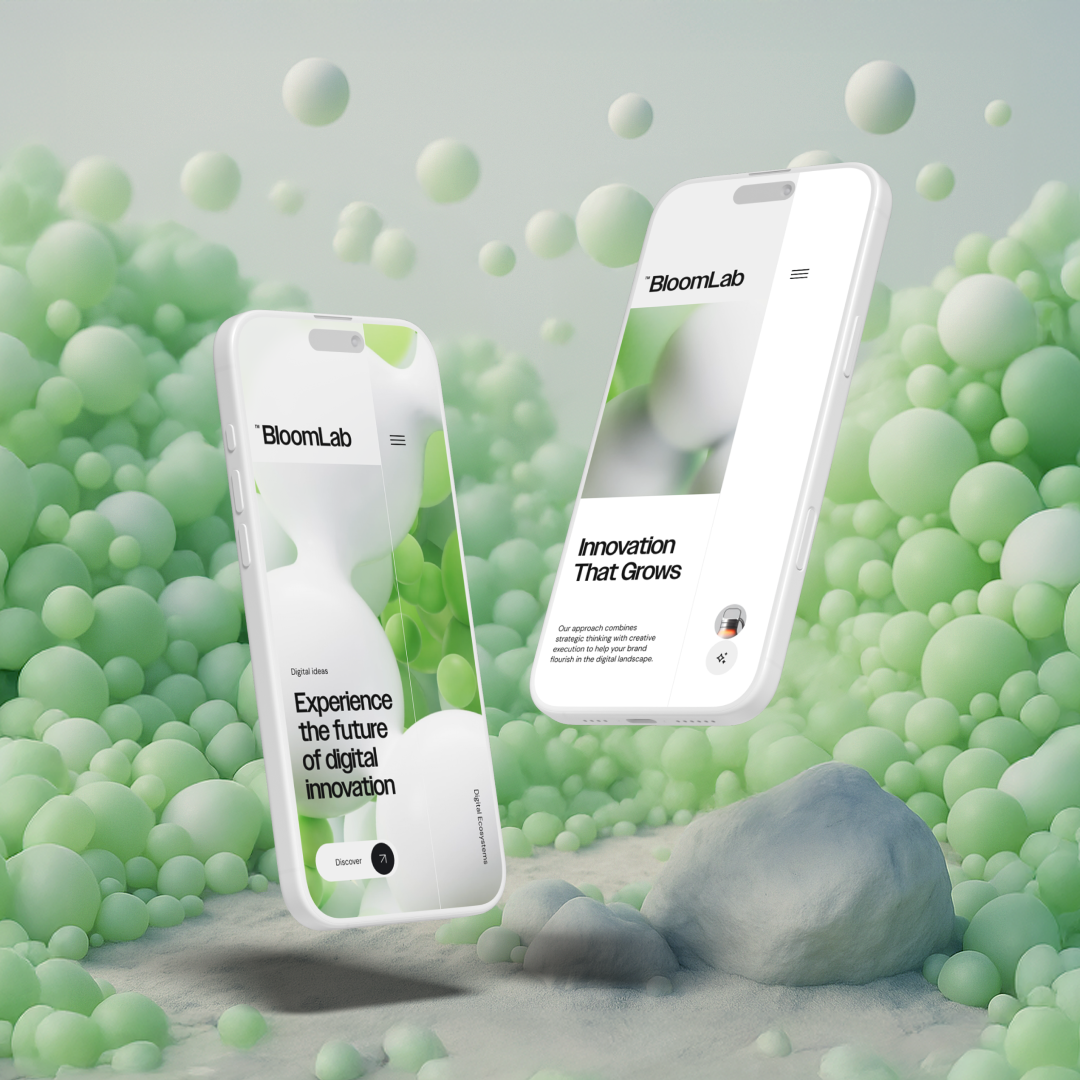 BloomLab – Digital Innovation Hub (Design Concept) by Creaviso on Dribbble