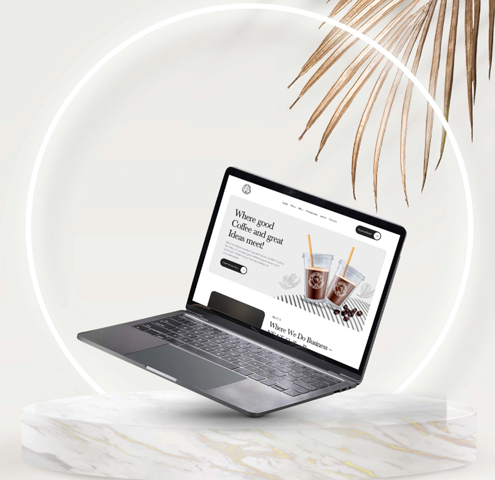 Coffee Shop Website Design by Sharifulgr for Ovious.Studio on Dribbble