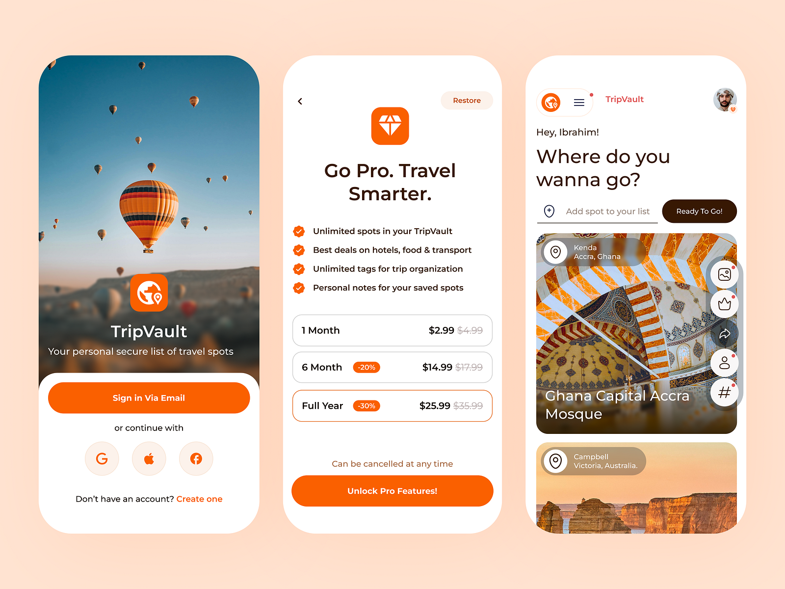TripVault - Travel Planner App UI/UX Design by Md. Arafat Hossen on ...