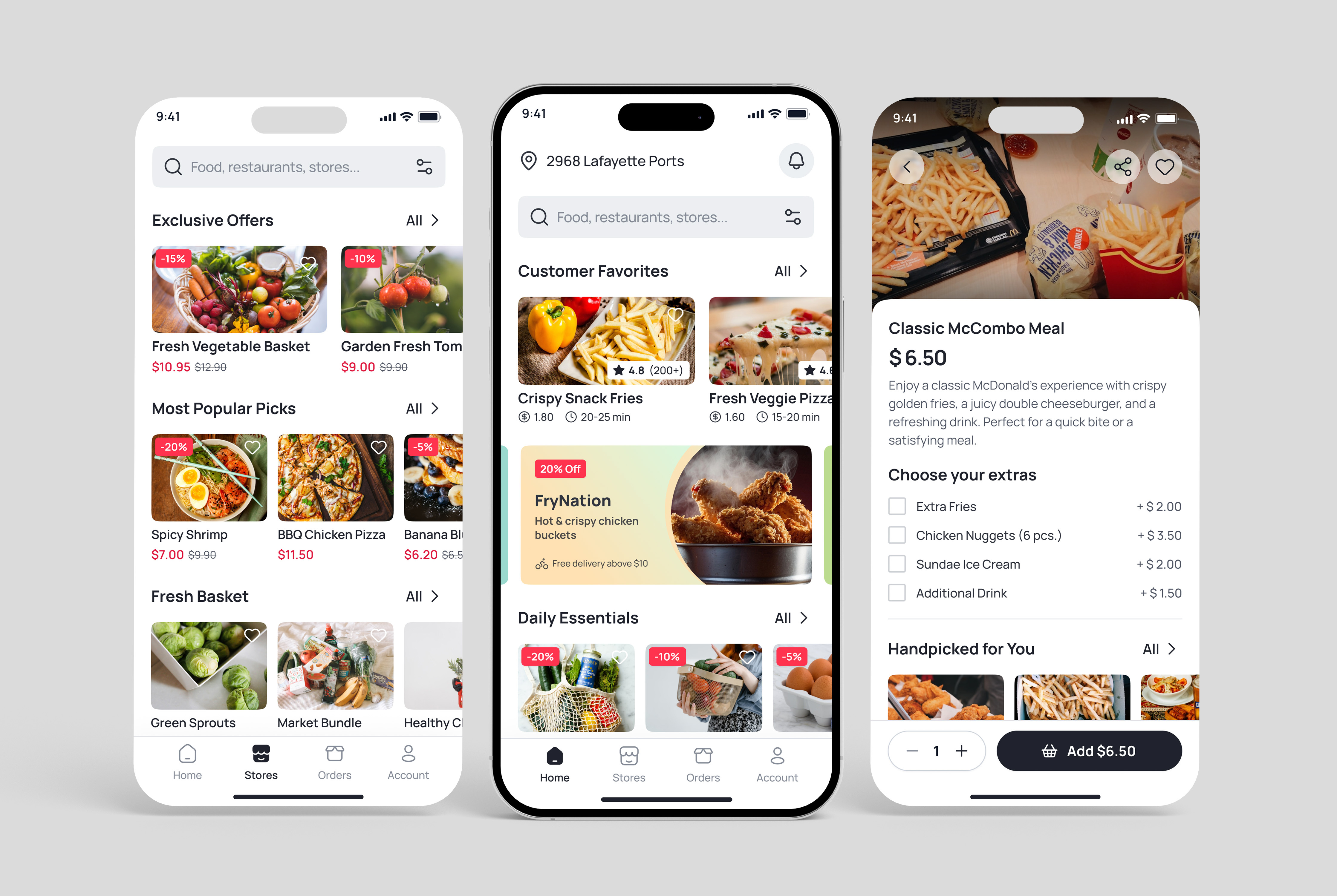 Browse thousands of App Meal images for design inspiration | Dribbble