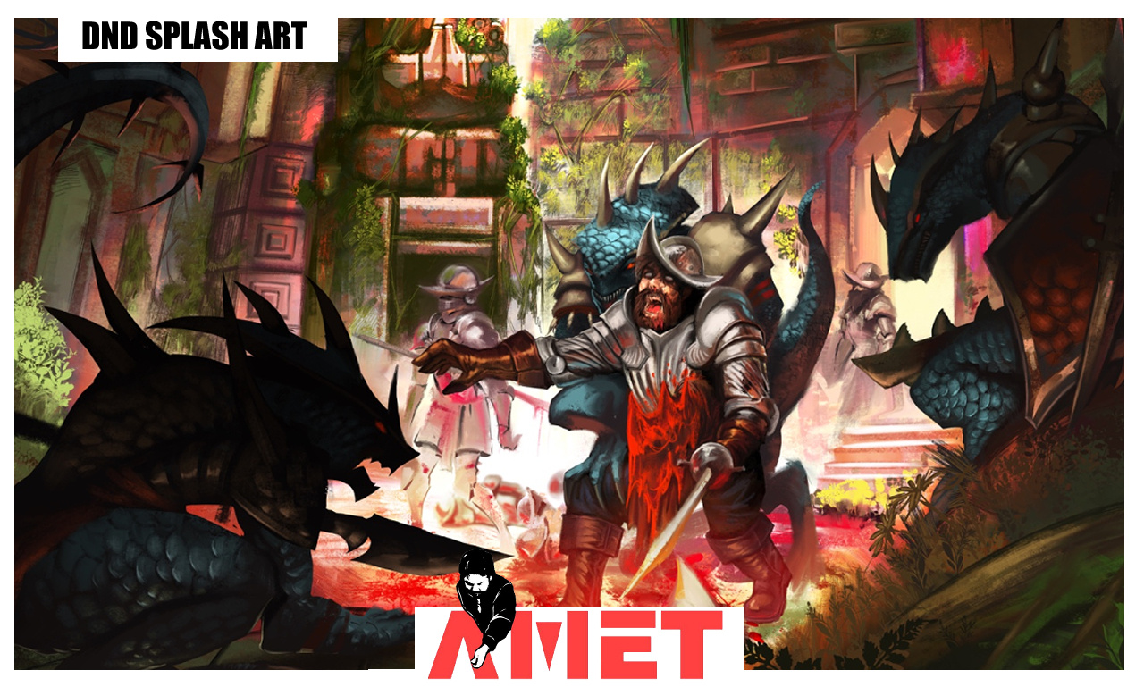 Epic splash art by metastudio on Dribbble