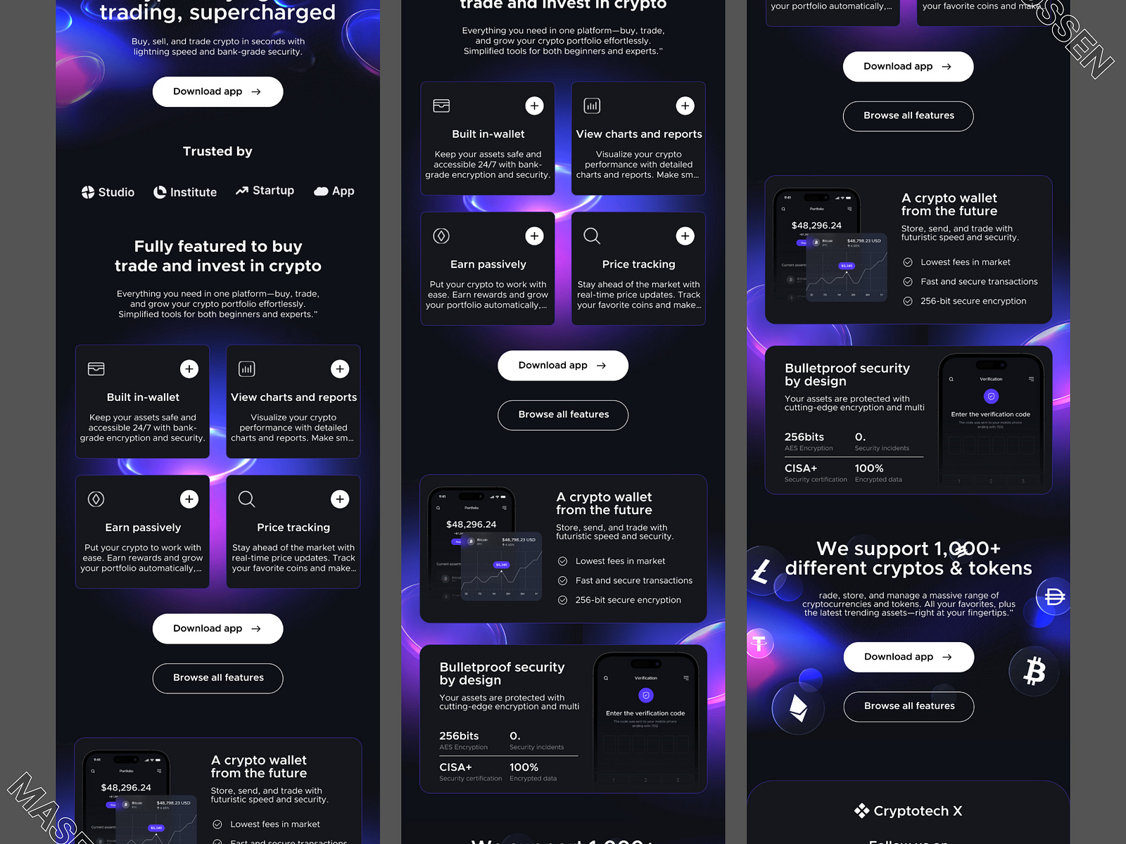 Crypto. email design by Masfi hossen on Dribbble