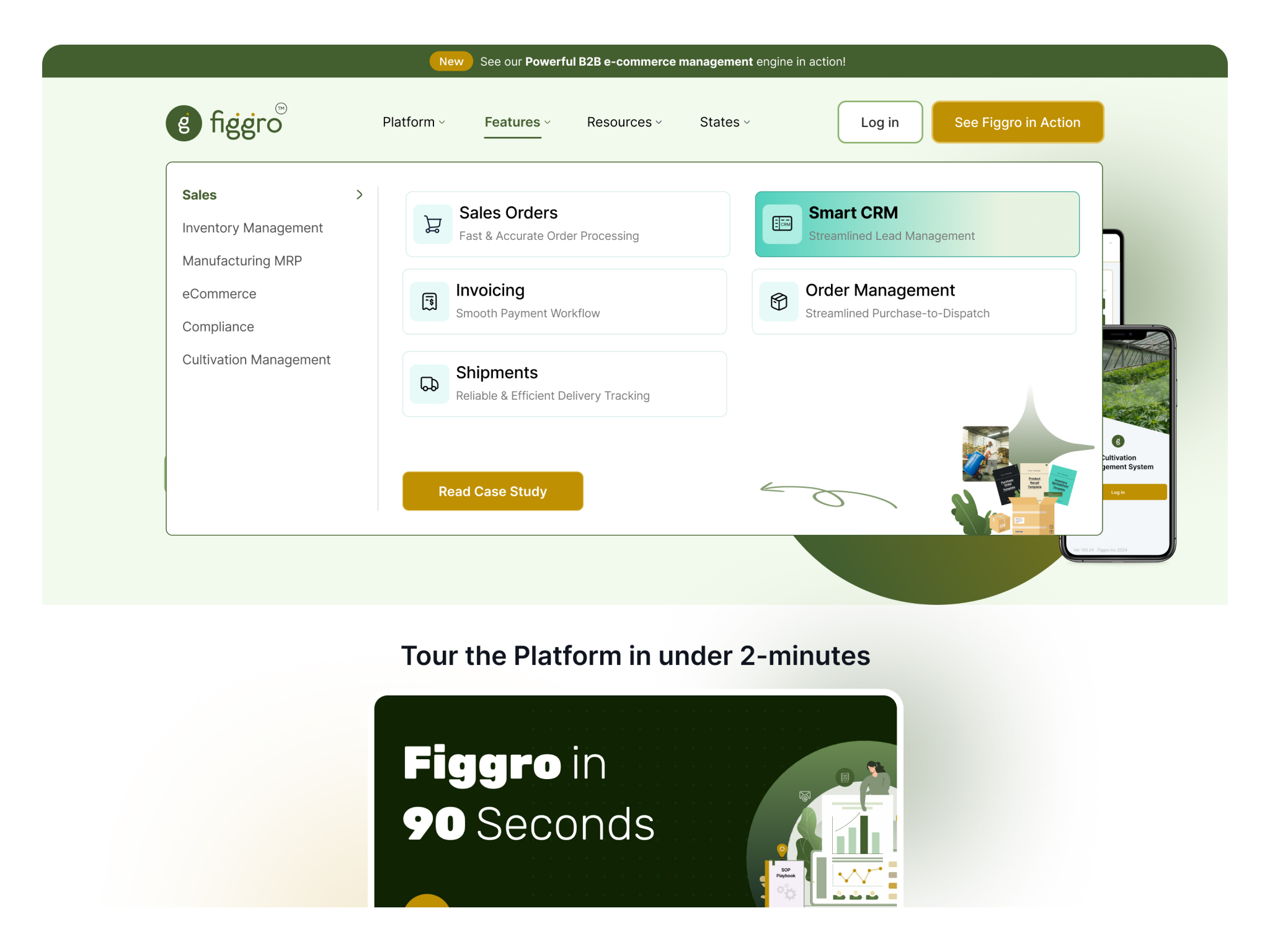 Figgro – Seed-to-Sale ERP Website Design by Raf Redwan on Dribbble