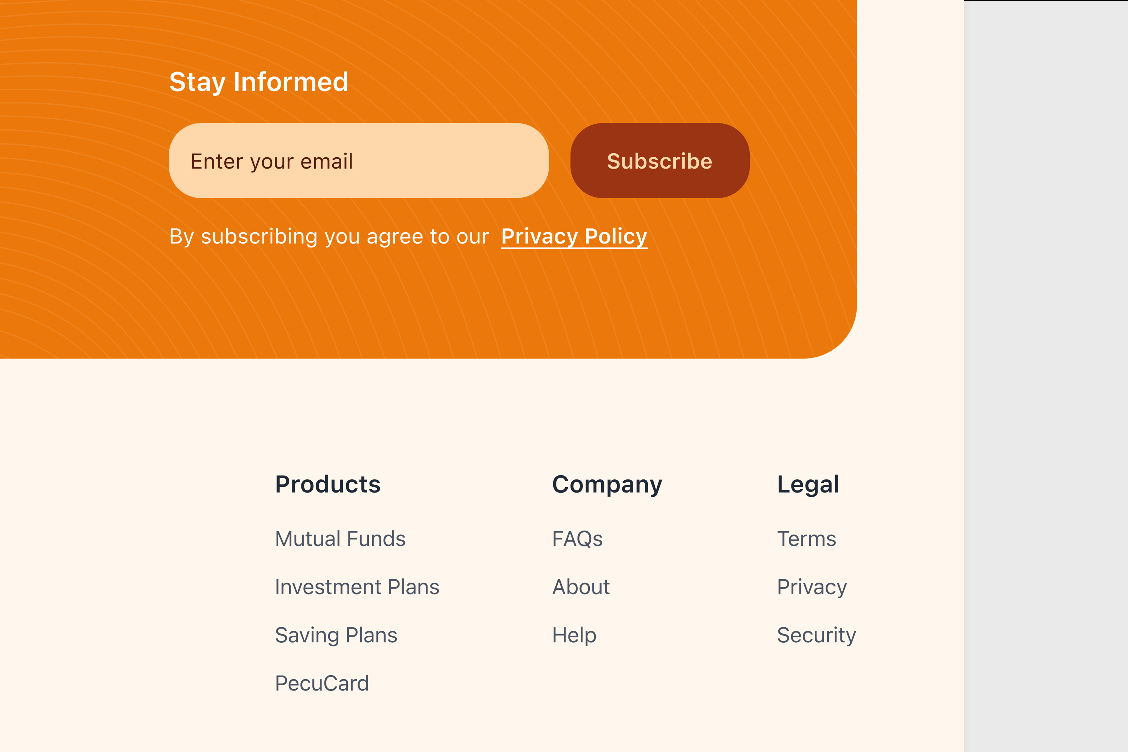 Footer Design by Prince Andong on Dribbble