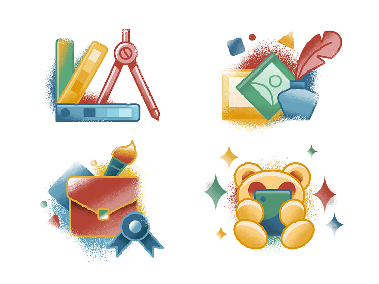 Some Icons by Ivan Haidutski on Dribbble