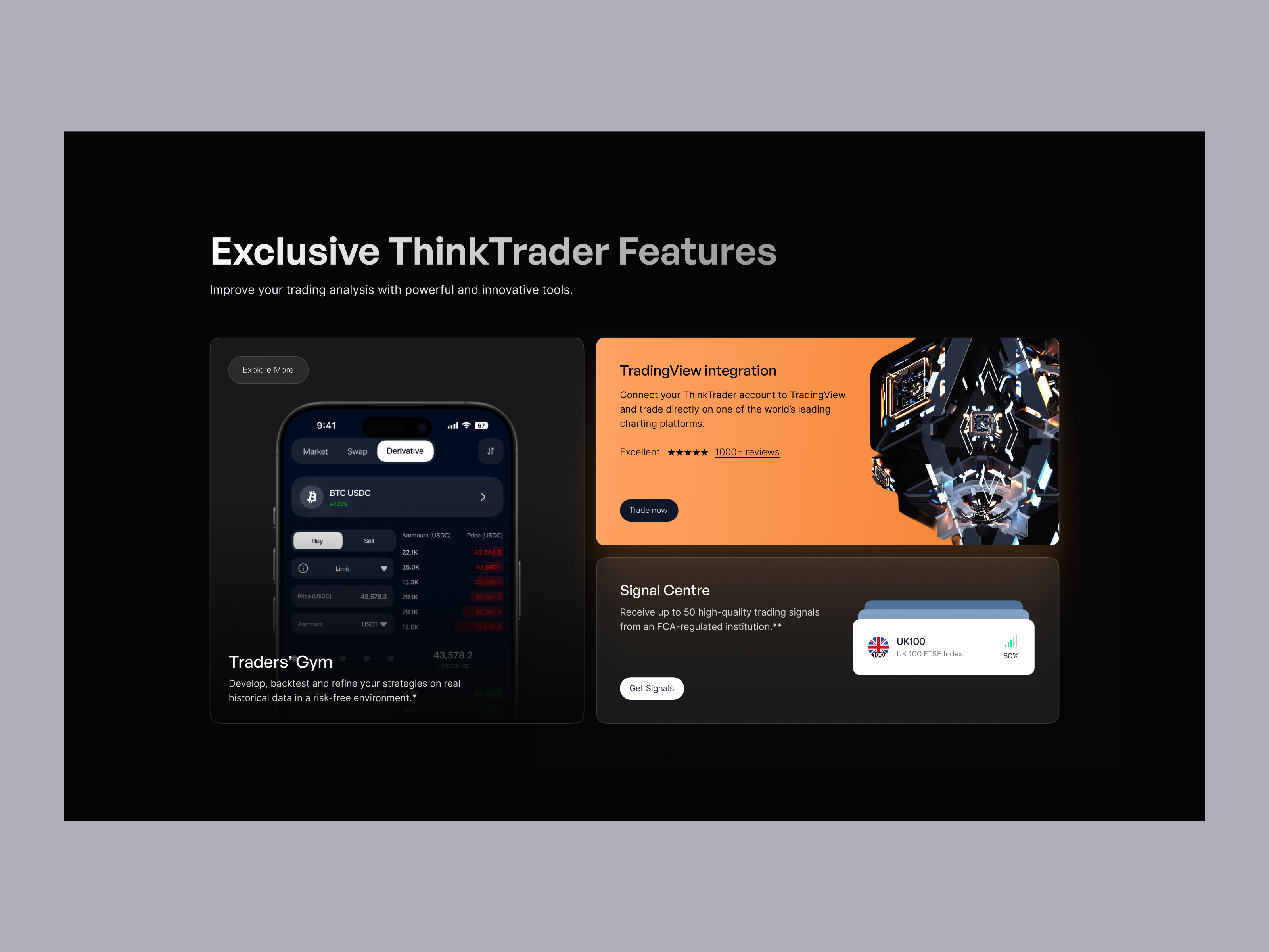 Trading Platform Web Design by Naimur Rahman on Dribbble