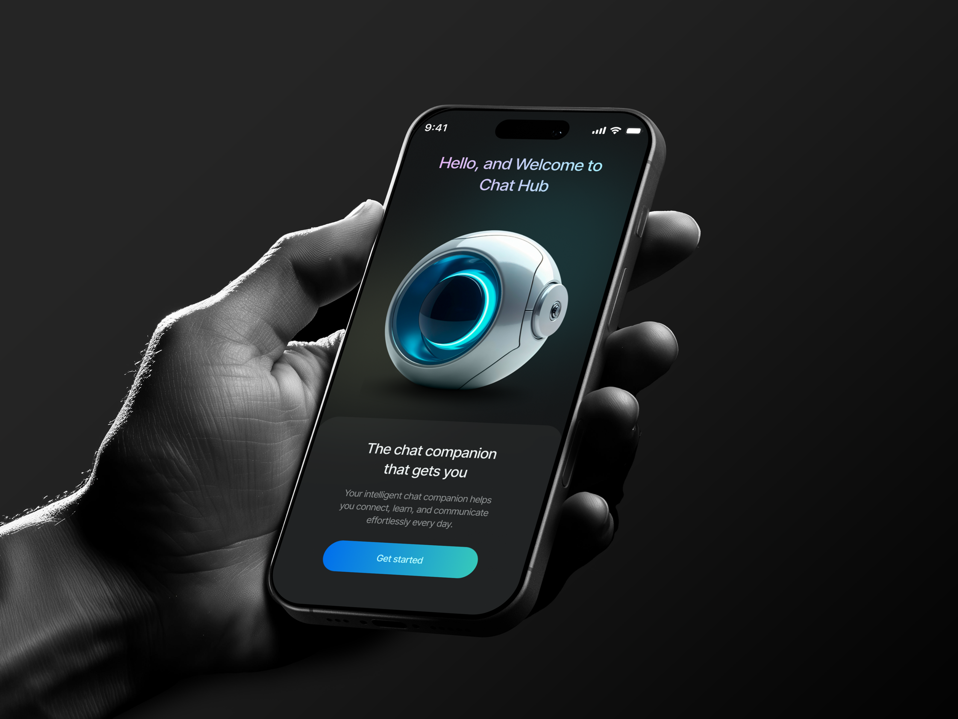 AI Chatbot Mobile App by Tajkim Masum on Dribbble