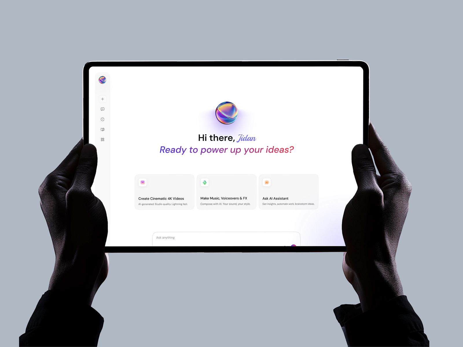 AI - Chat Bot Ui Design by Jidan ☾ for Zain's Studio on Dribbble