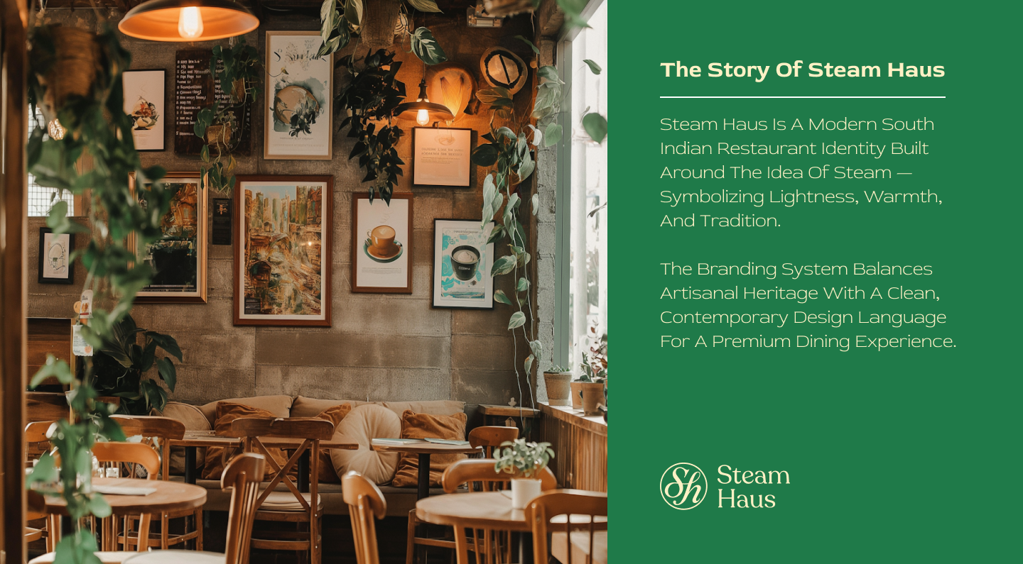 Steam Haus: Brand Identity by Shubham Shinde on Dribbble