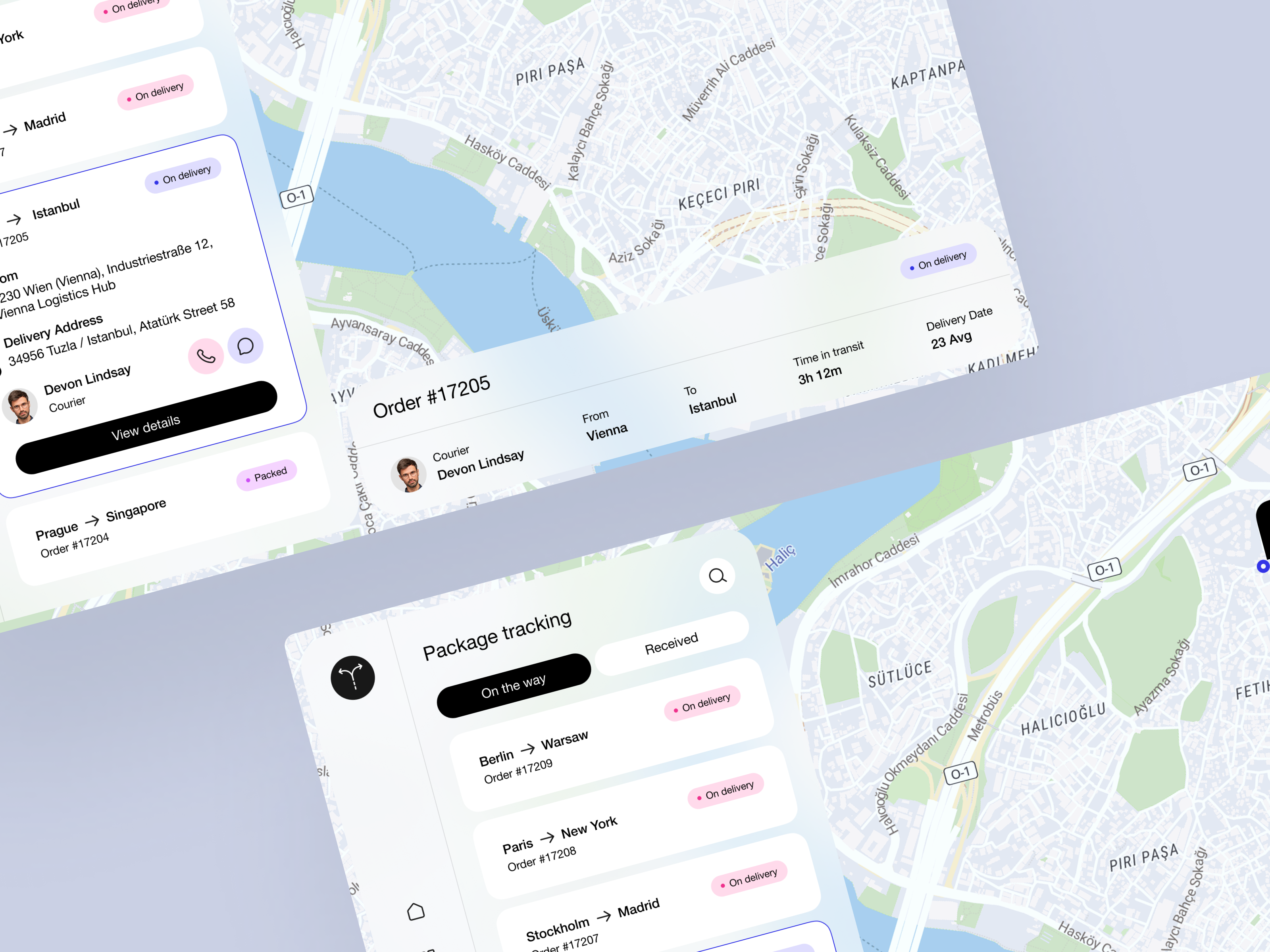 Logistics Fleet Management Web App by Ronas IT | UI/UX Team on Dribbble