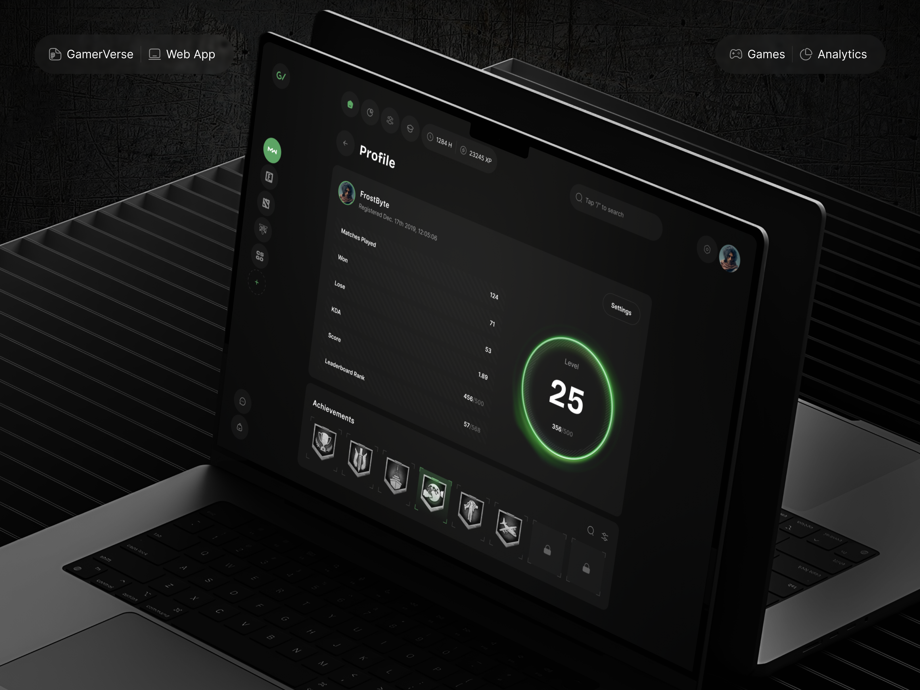 GamerVerse – Game Dashboard Design by Phenomenon Product for Phenomenon ...