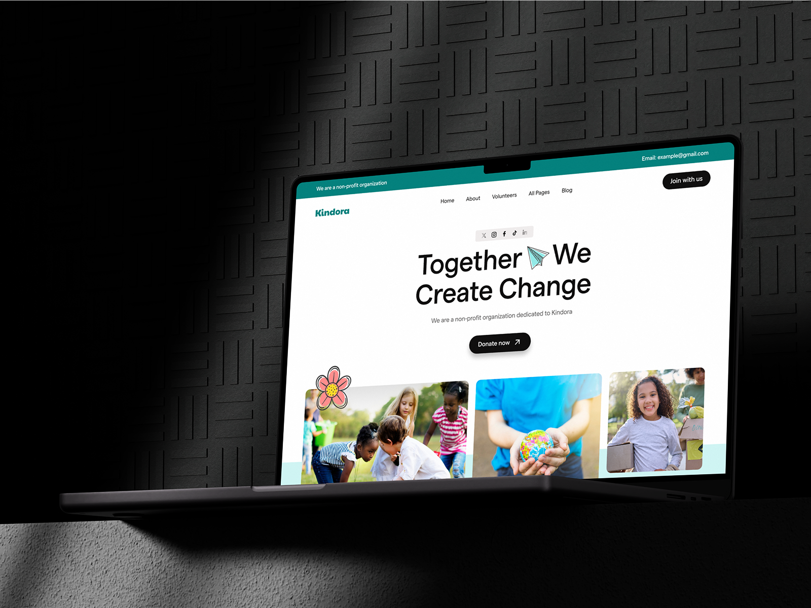 Non-Profit Website design by Nure Afrin Era on Dribbble