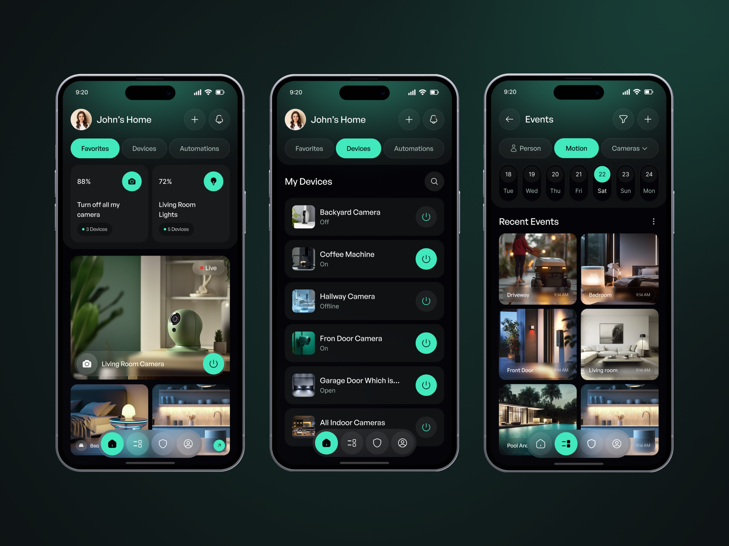 IOT Mobile App by Nafiur Rahman on Dribbble