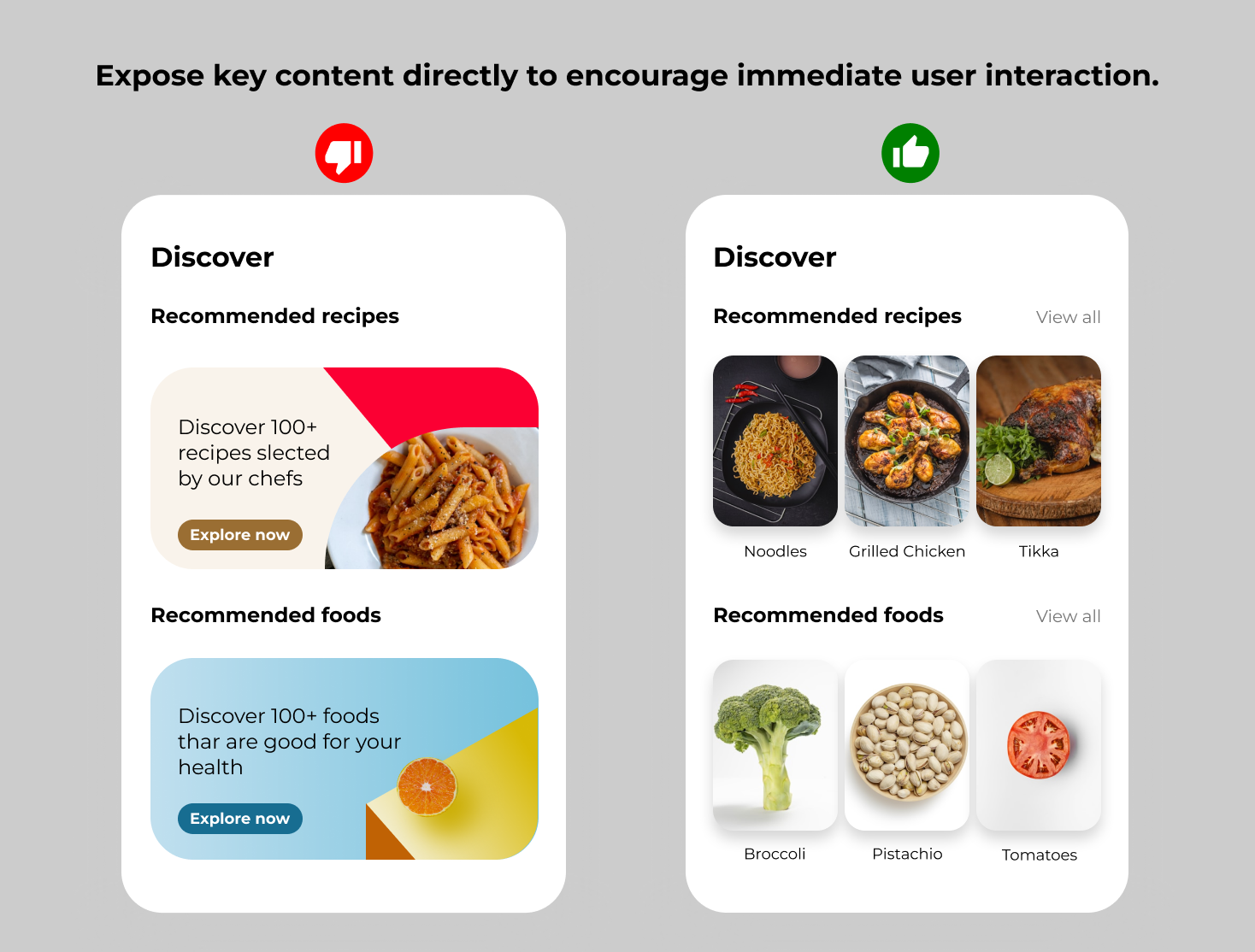 BAD VS GOOD UI DESIGN by Muhammad Bazan on Dribbble