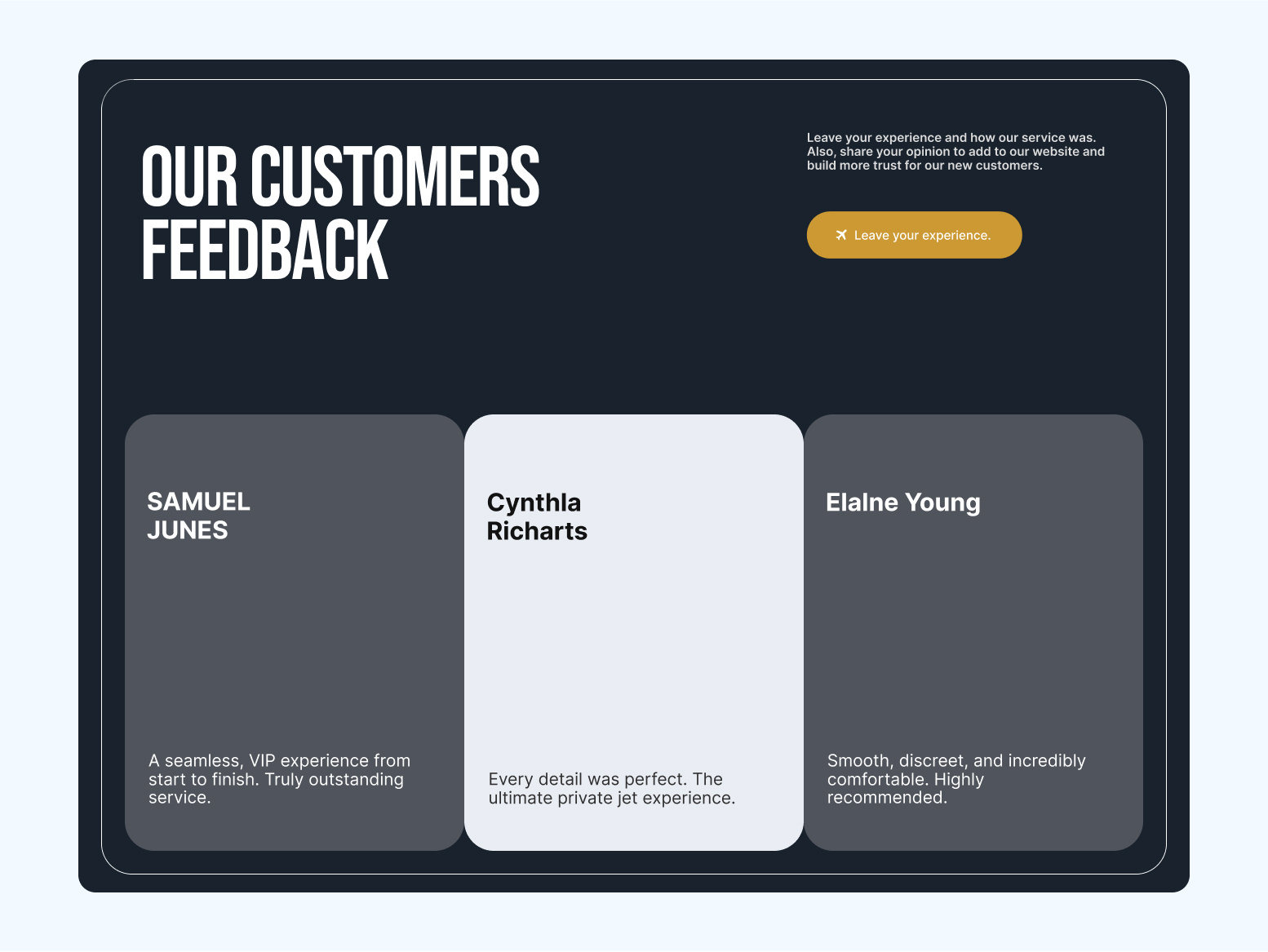 Private Jet Booking Website Design by Sohan Talukder for Olack Web ...