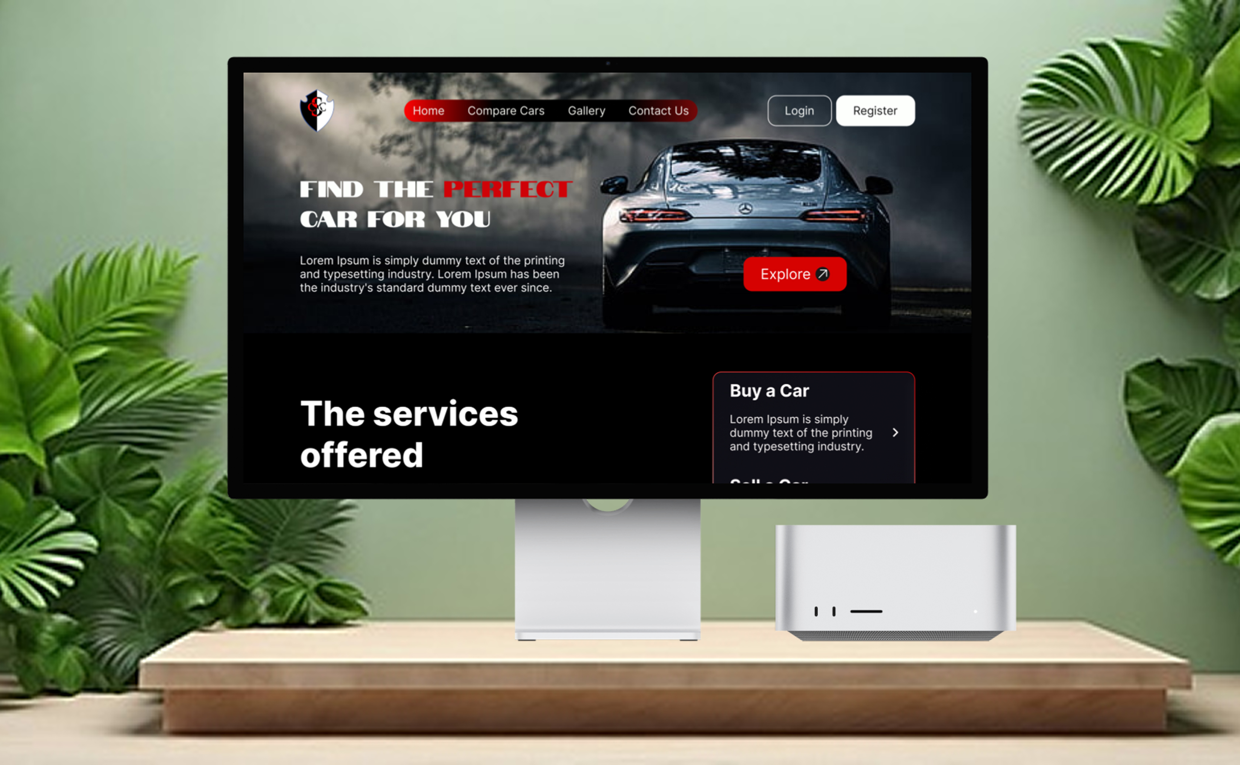 Luxury Car Dealership Landing Page UI by Sagar Kundu on Dribbble