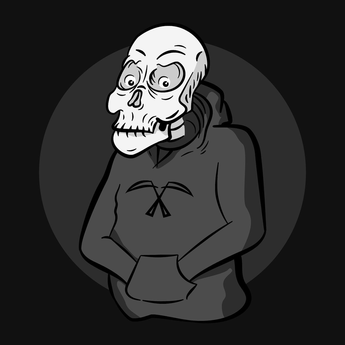 Grim Reaper Mascot by Cassio Carneiro on Dribbble