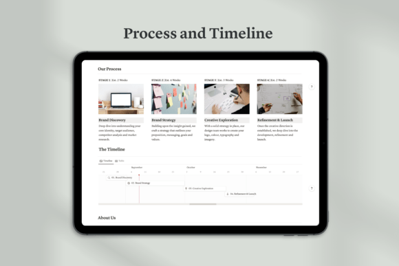 Notion Project Proposal Template by Templates Design on Dribbble