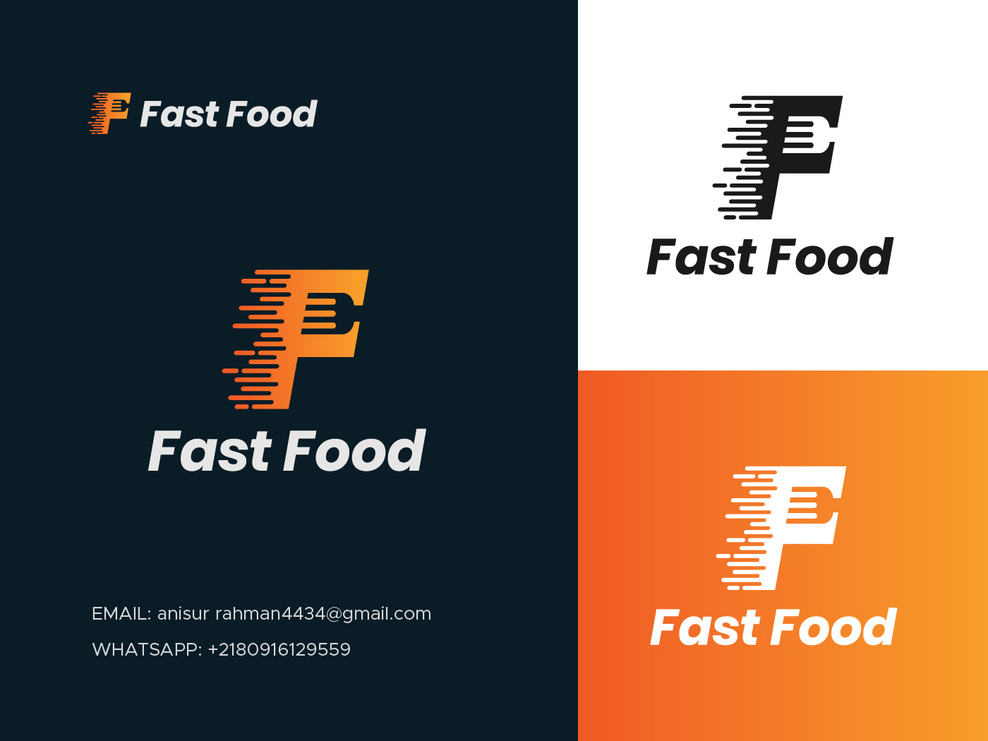 Food Logo Fast Food Logo Creative Food Logo Design. by md on Dribbble