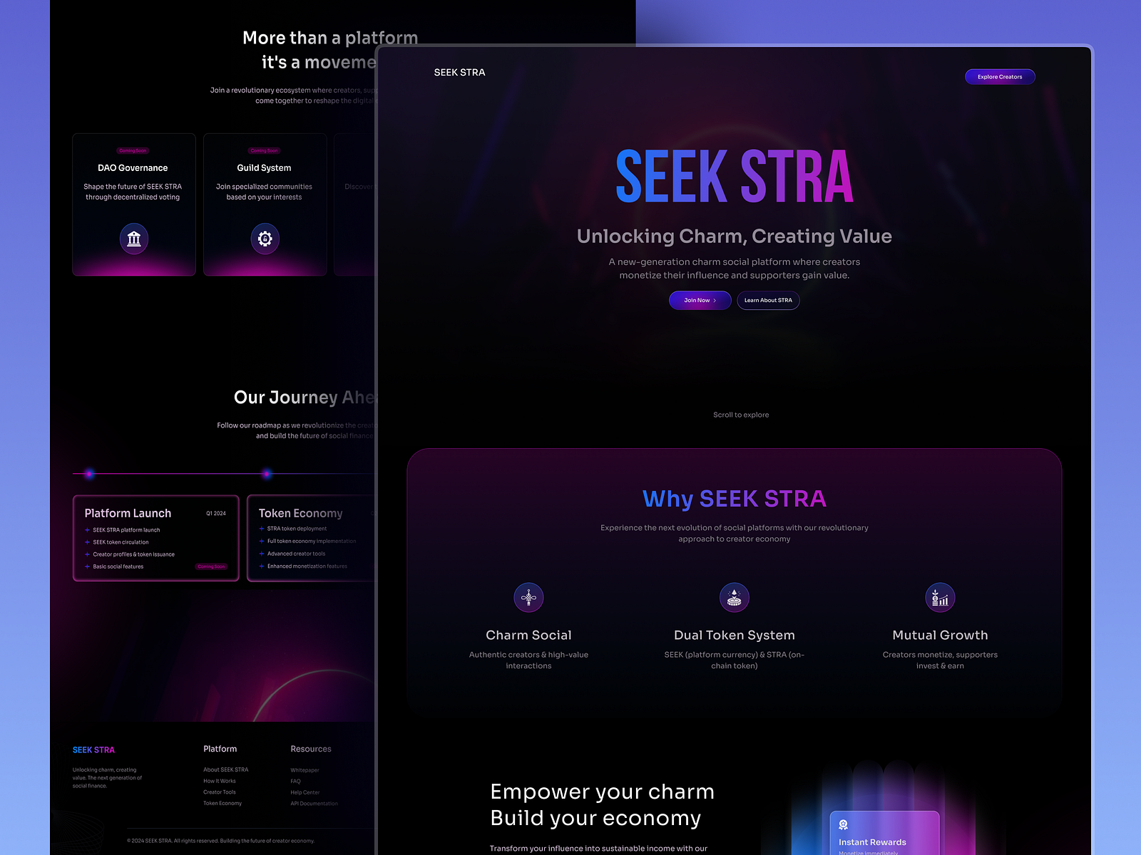 Web3 SocialFi Platform by Sheikh Shovon on Dribbble