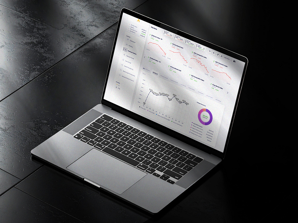 GNII Asset Management & Investment Platform Dashboard by Extej UI UX ...