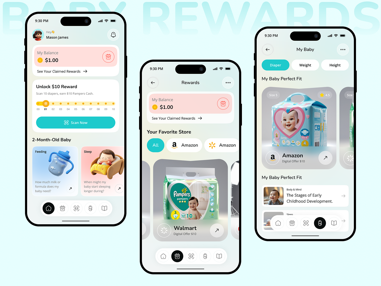 Baby Rewards App | Smart Parenting & Reward Tracking by Sk Nahid Hasan ...