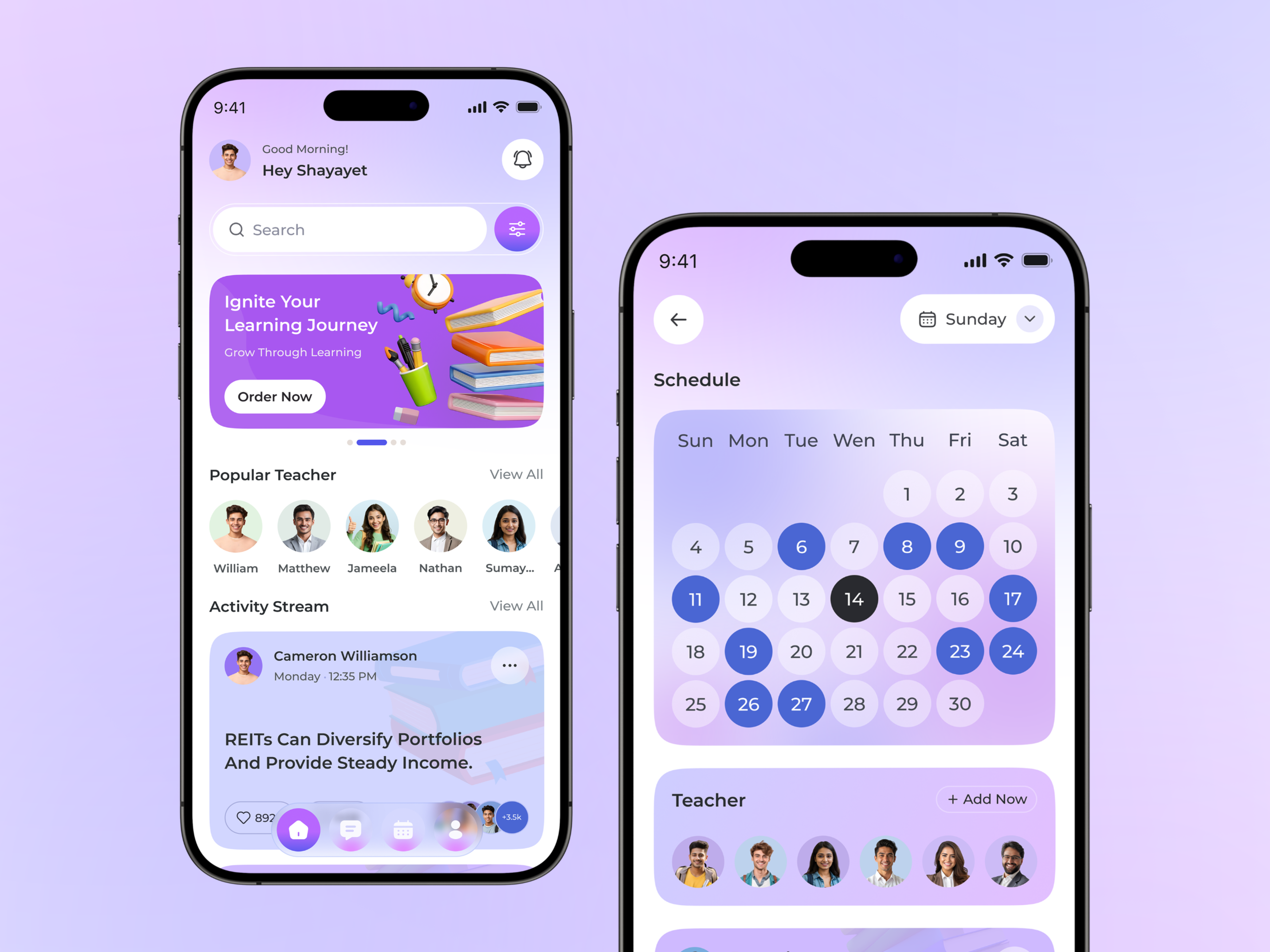 Online Education Mobile App Design by Yeasin Arafat on Dribbble