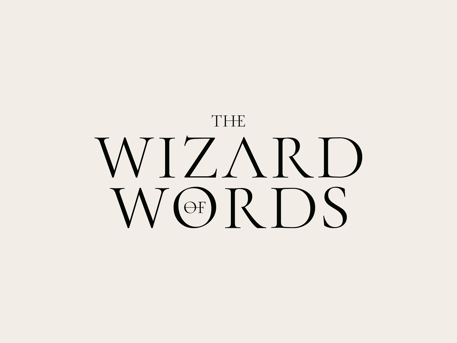 The Wizard of Words - Logo Design by ClickTime Creative on Dribbble