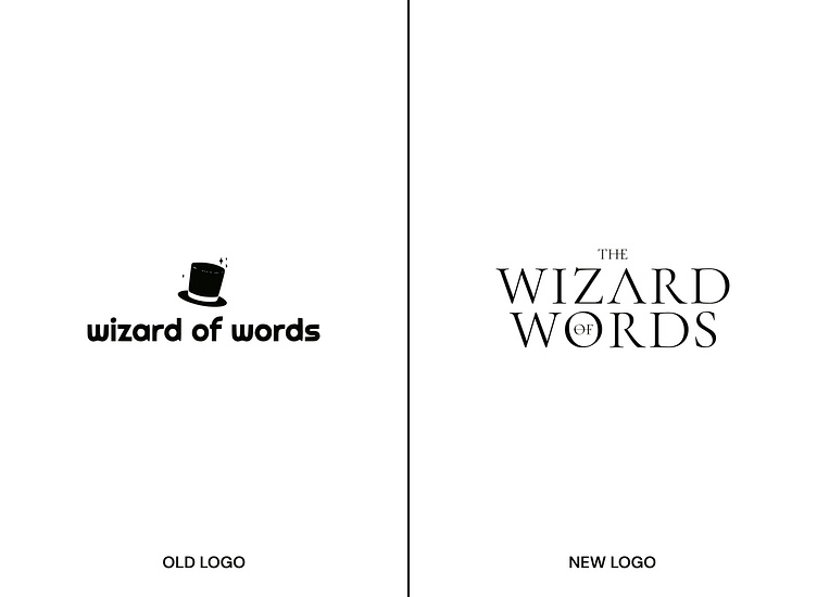 The Wizard of Words - Logo Design by ClickTime Creative on Dribbble