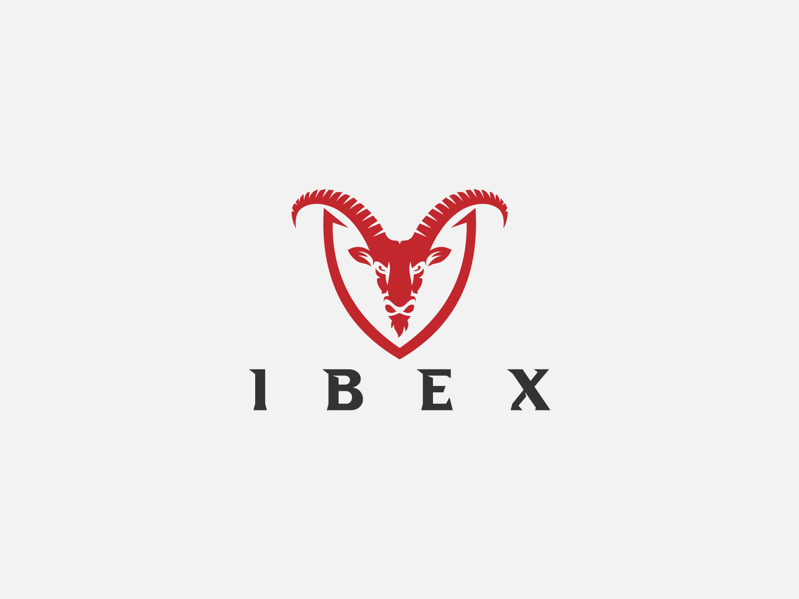 Ibex Logo by Hussnain Graphics on Dribbble