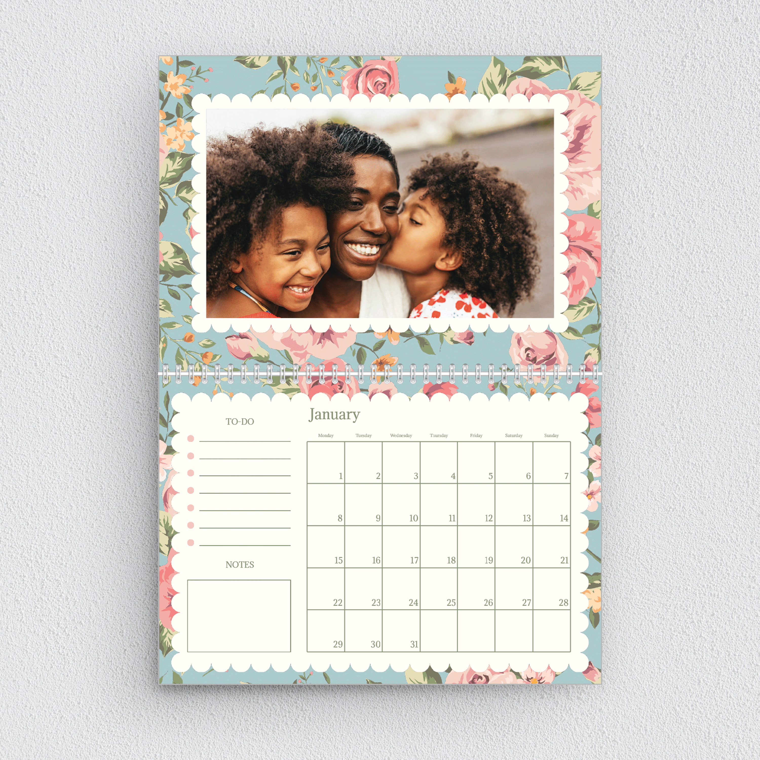 Calendar / Vintage Florals by Vista Product Creation on Dribbble
