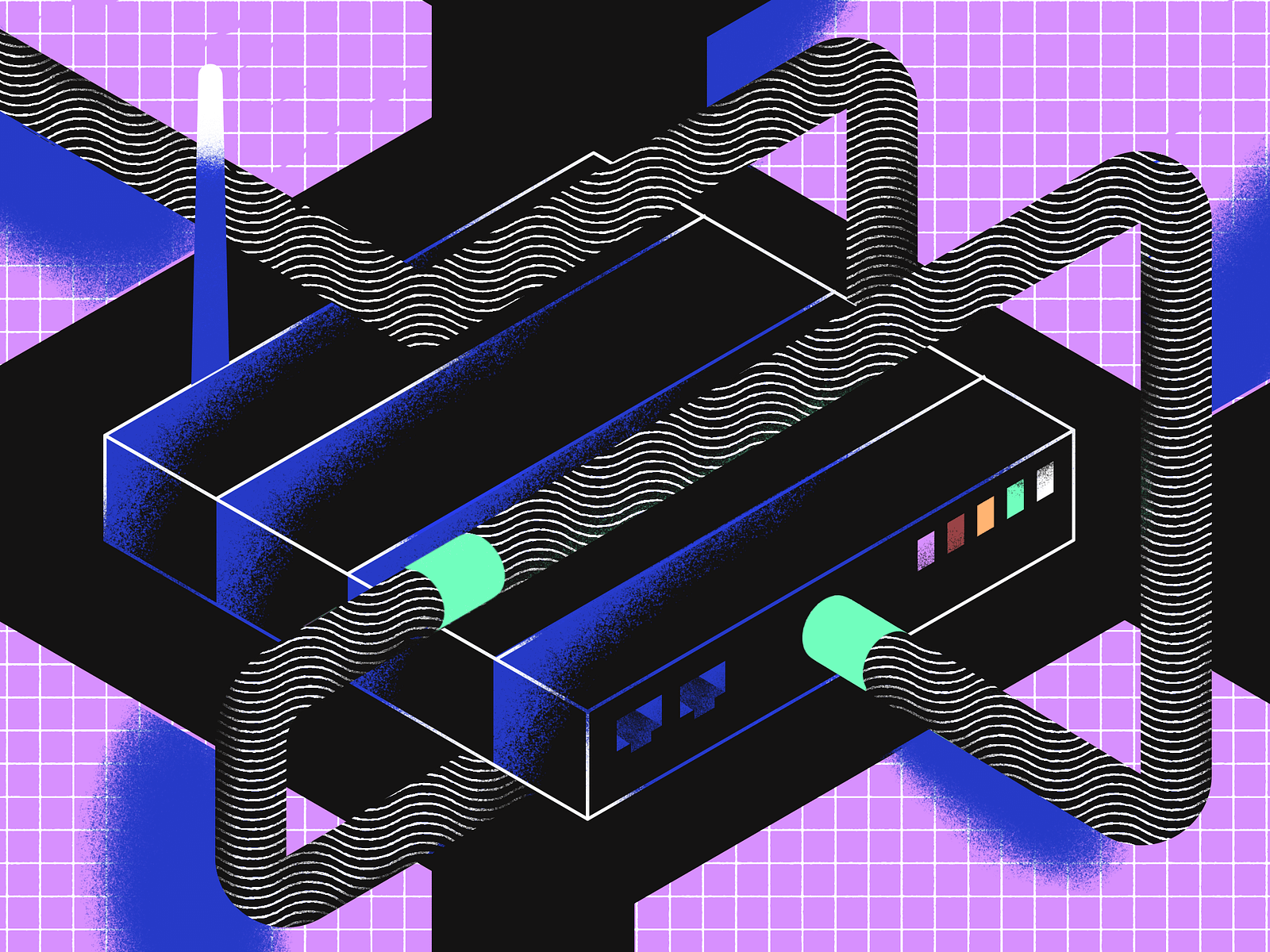 VPN connection by Kasia Bojanowska on Dribbble
