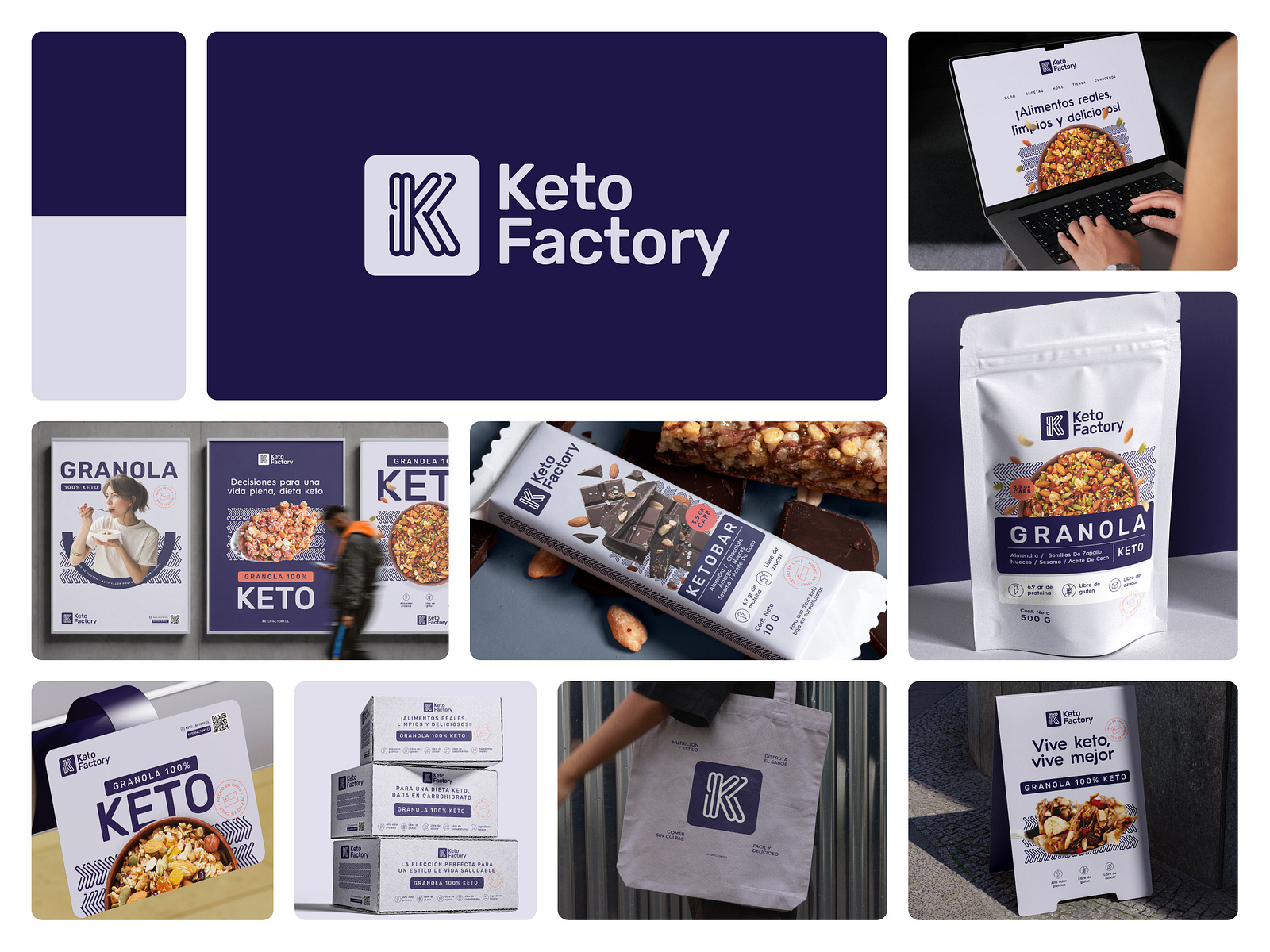 Keto Factory - Branding by Lagom Studio on Dribbble