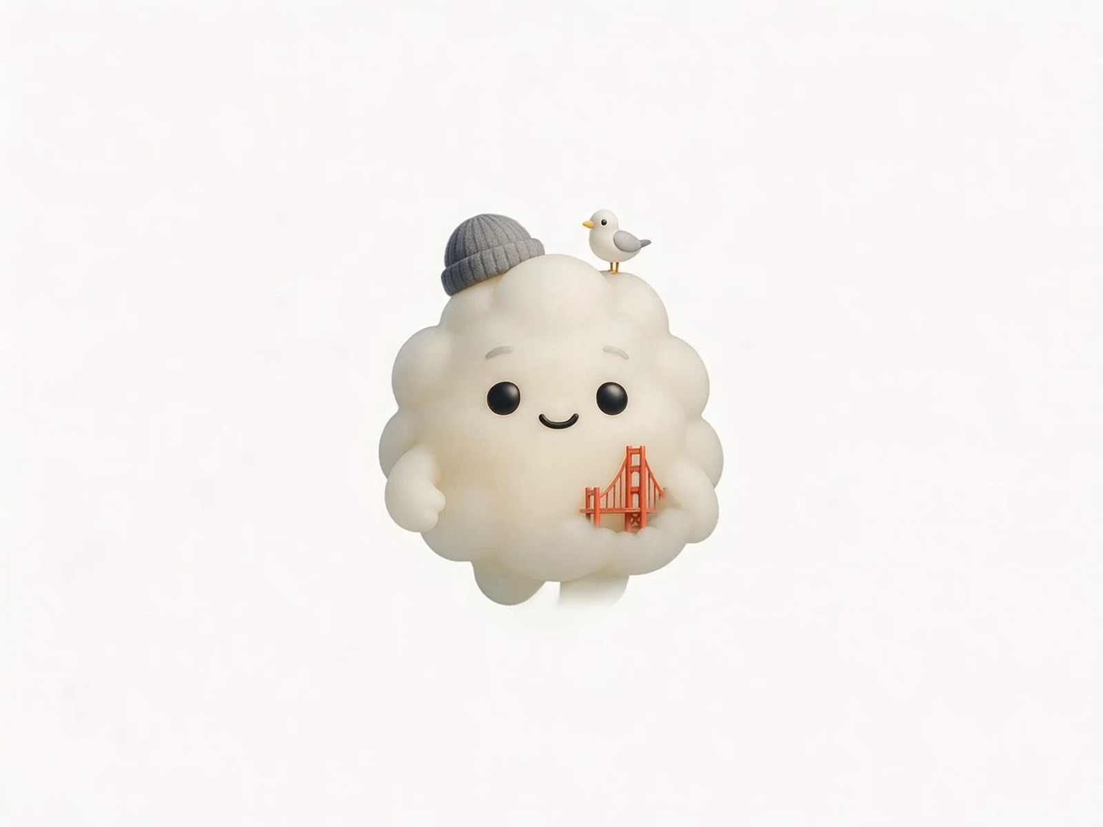Karl the Fog - Mascot by Chelsea Stewart on Dribbble