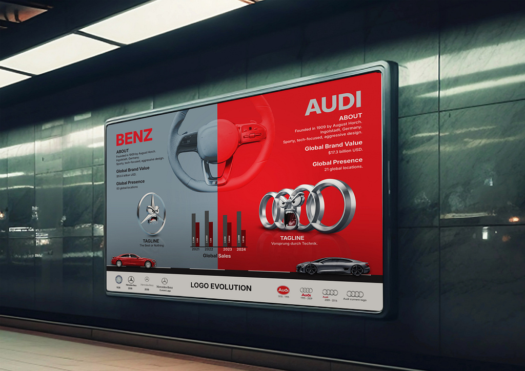 Brand rivalry poster by shashikanth sriki on Dribbble