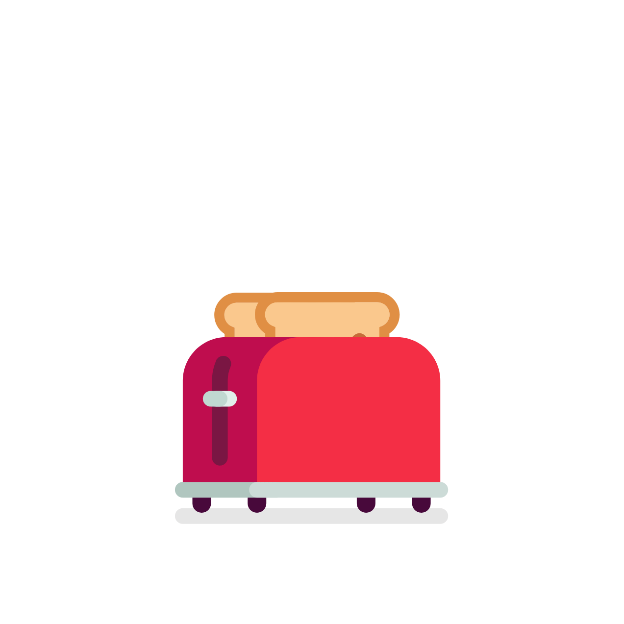 Funny Toaster Animation by Alyona Artemeva on Dribbble